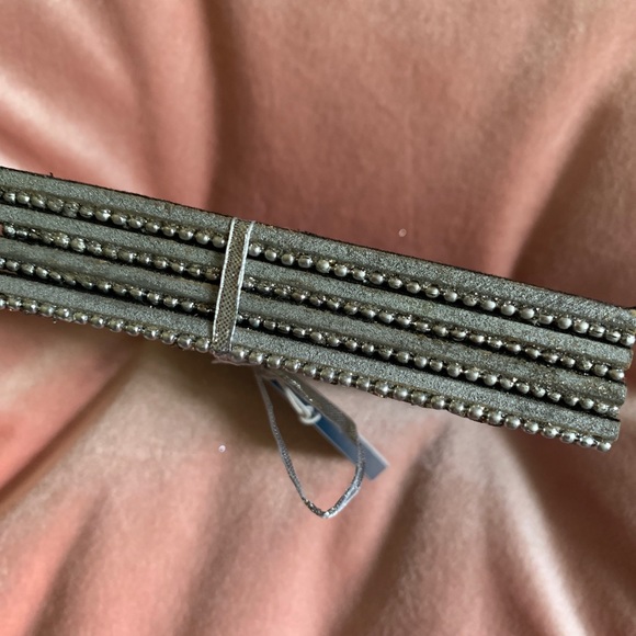 Pier 1 | Dining | Pier Silver Mirror And Rhinestone Coaster Set | Poshmark